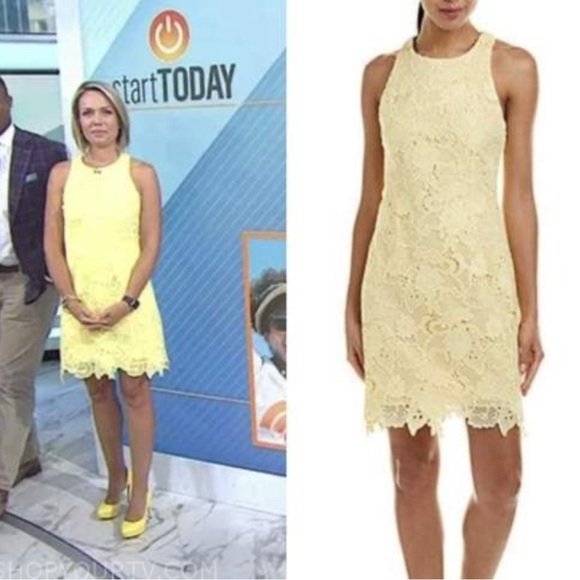Eliza J | Dresses | Eliza J Lace Sheath Dress As Seen On Dylan Drayer ...
